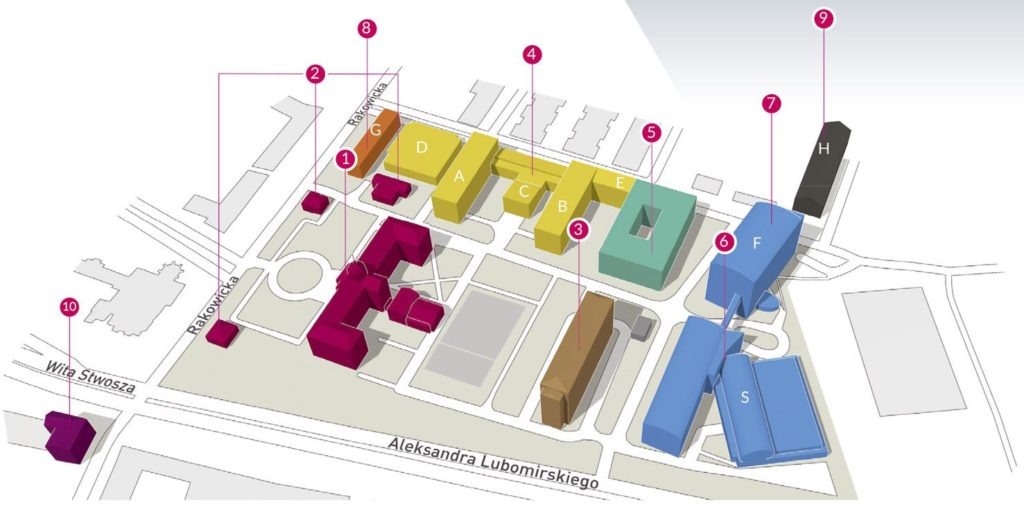 Campus Map – SSC 2021 is the 16th annual Social Simulation Conference